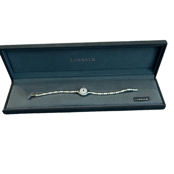 Lassale | Accessories | Lassale By Seiko Vintage Ladies 22kt Gold Plated Skinny Watch | Poshmark